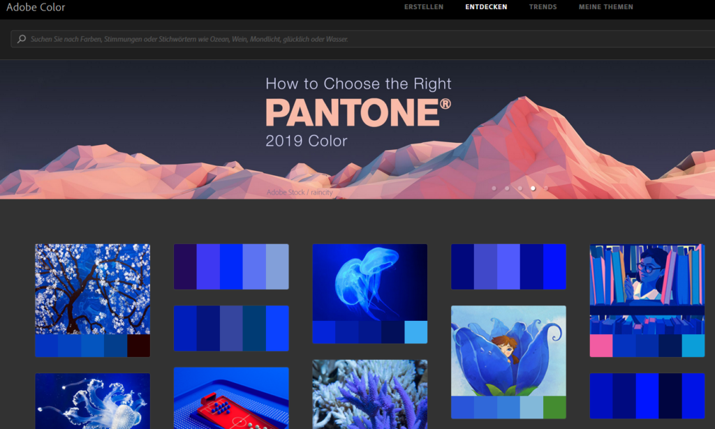Pantone Themes For Adobe Color And Creative Cloud Libraries – TRLP